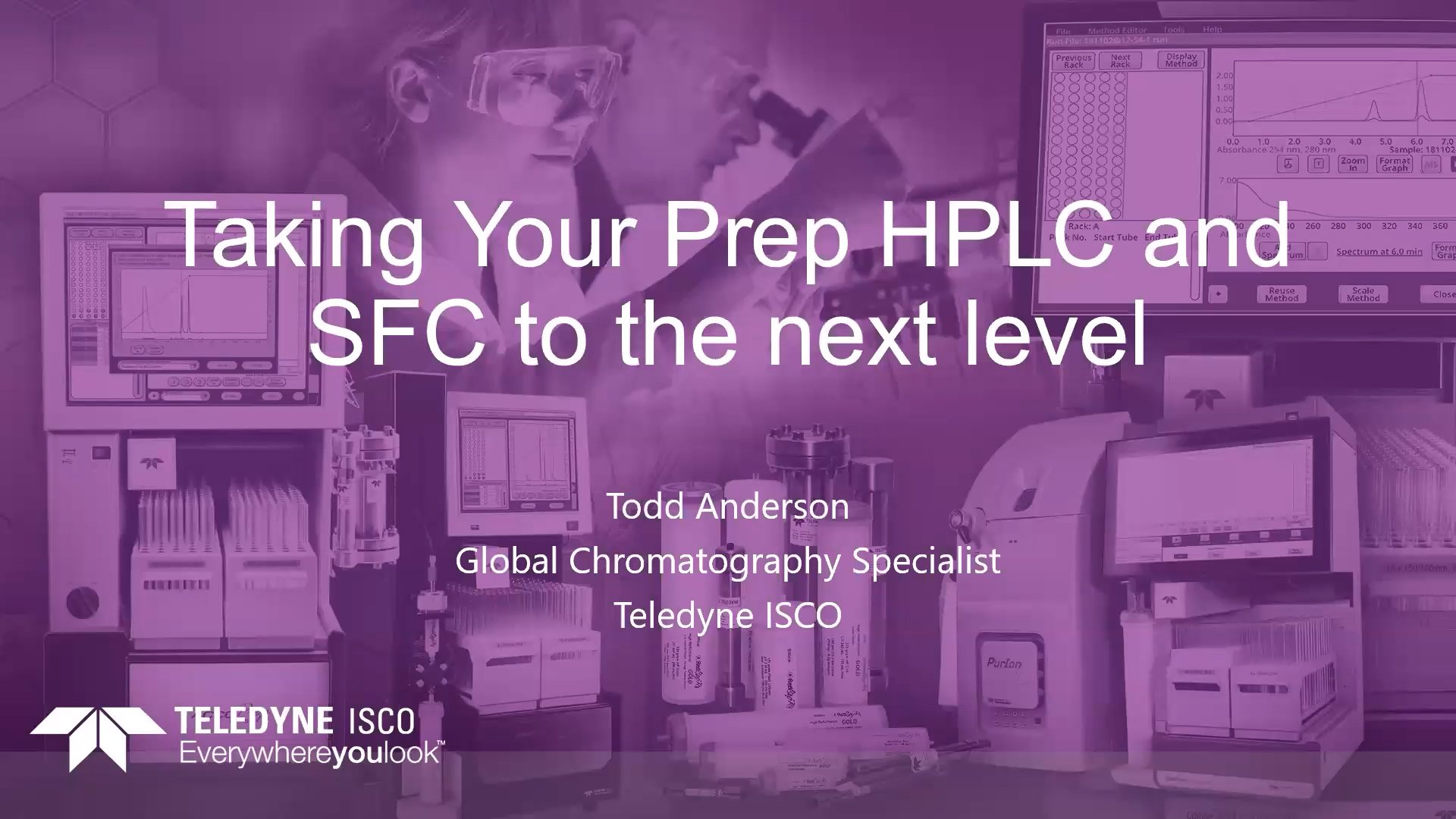 Do you want to take your Prep HPLC and SFC purifications to the next level? Webinar Recording